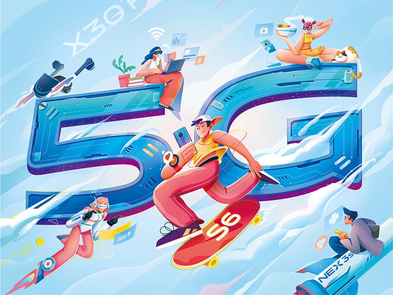 五一送5G_米瑟设计-站酷ZCOOL