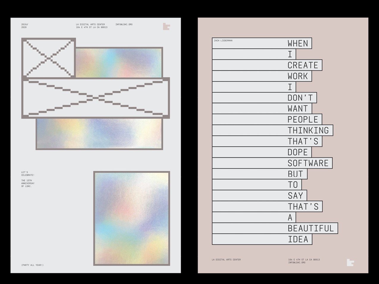 设计分享/ LA DIGITAL ARTS CENTER_BranD杂志-站酷ZCOOL