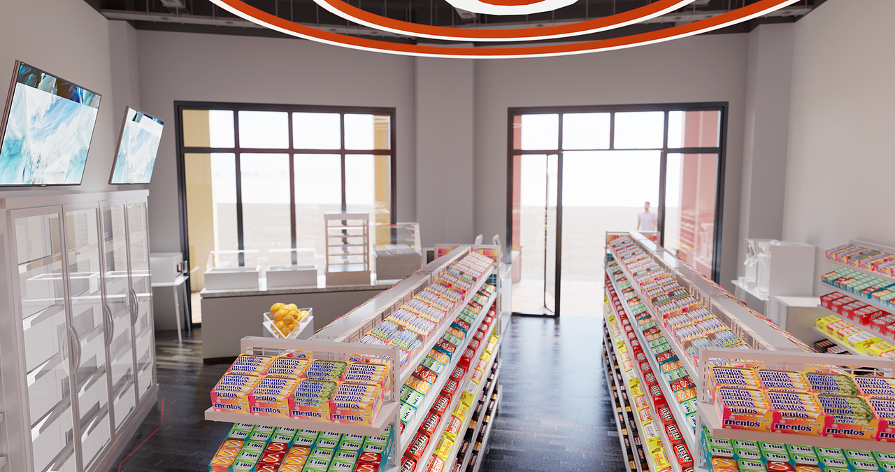 便利店店面设计_Cui_wen-站酷ZCOOL