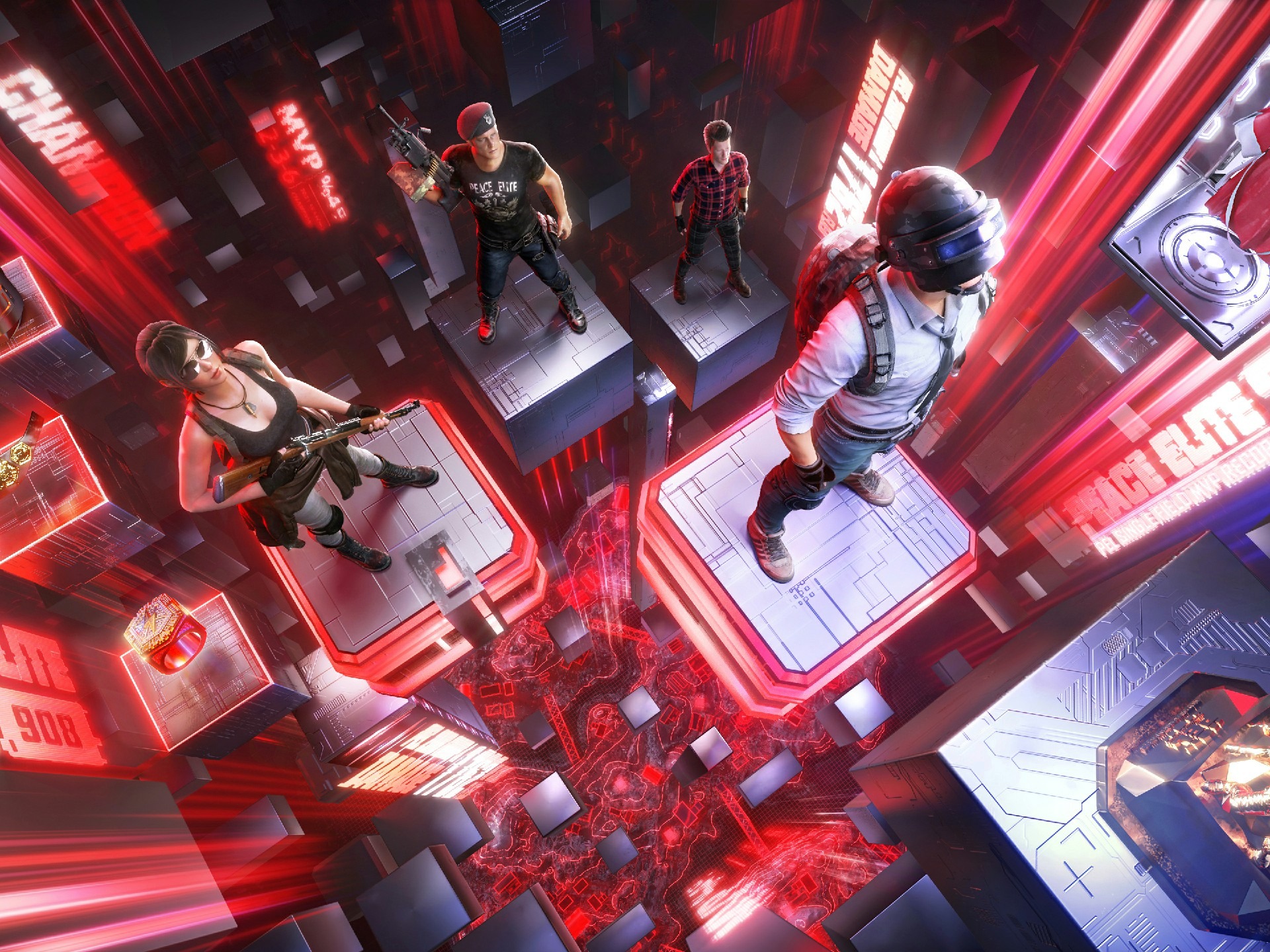 《和平精英》PEL 2021 S2赛季登录KV_象素狗-站酷ZCOOL