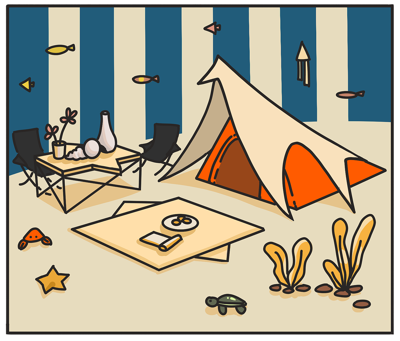 板鹞风筝的ip设计和插画设计_李坨坨_ATUO-站酷ZCOOL