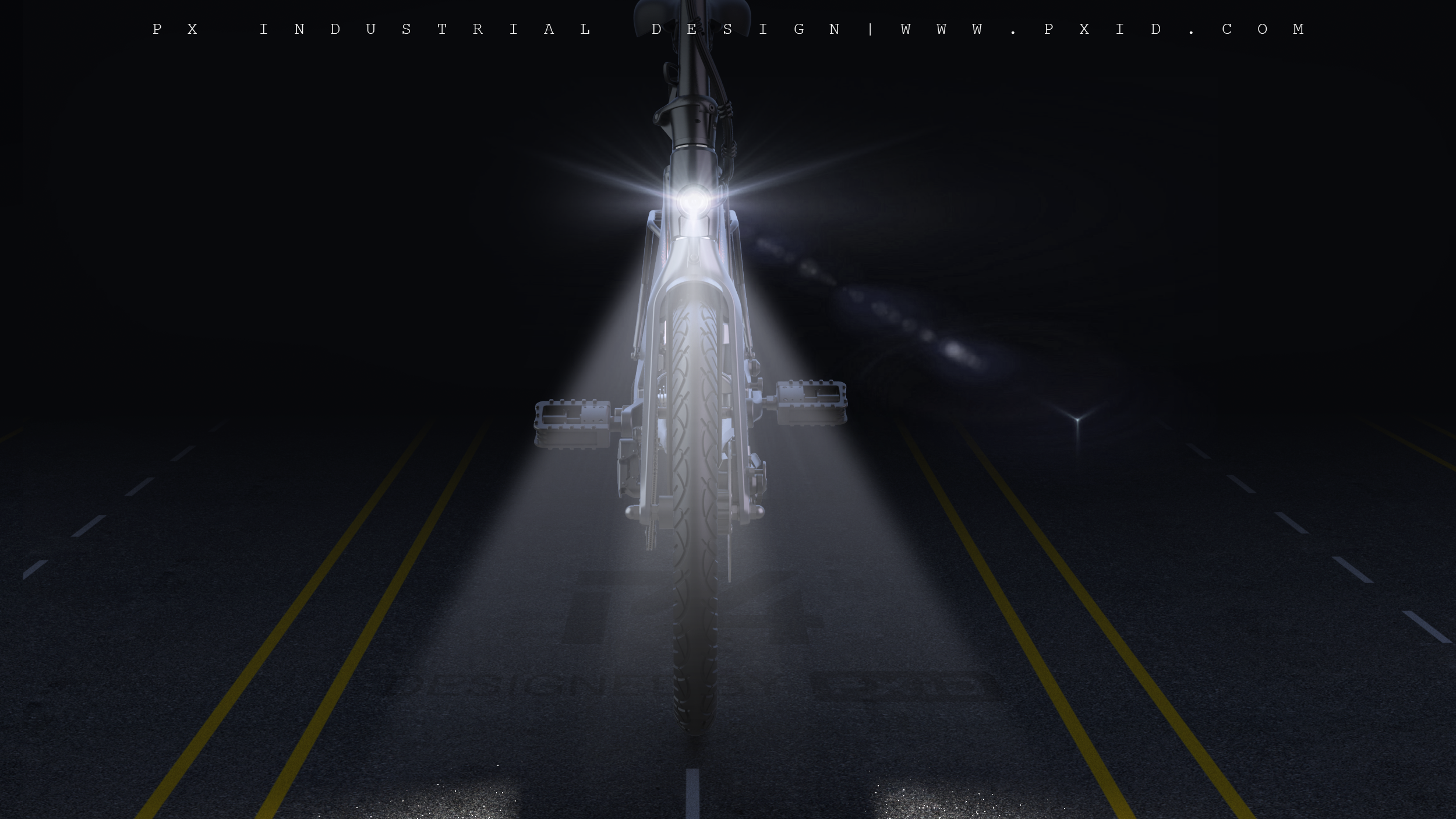 PXID-P4可折叠便携式电动自行车_品向设计-站酷ZCOOL