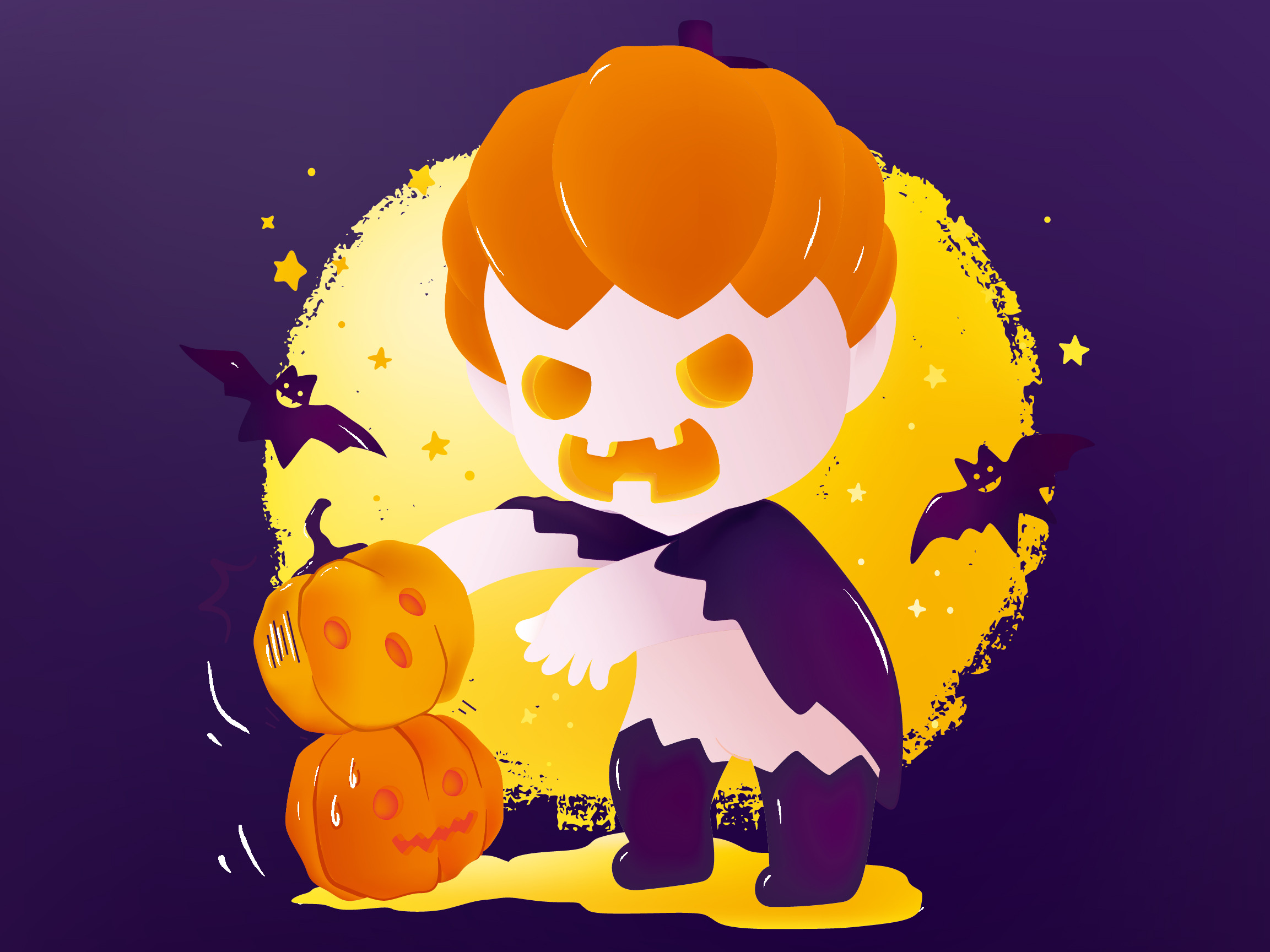 原创ip — HOLI小鬼头_fening-站酷ZCOOL