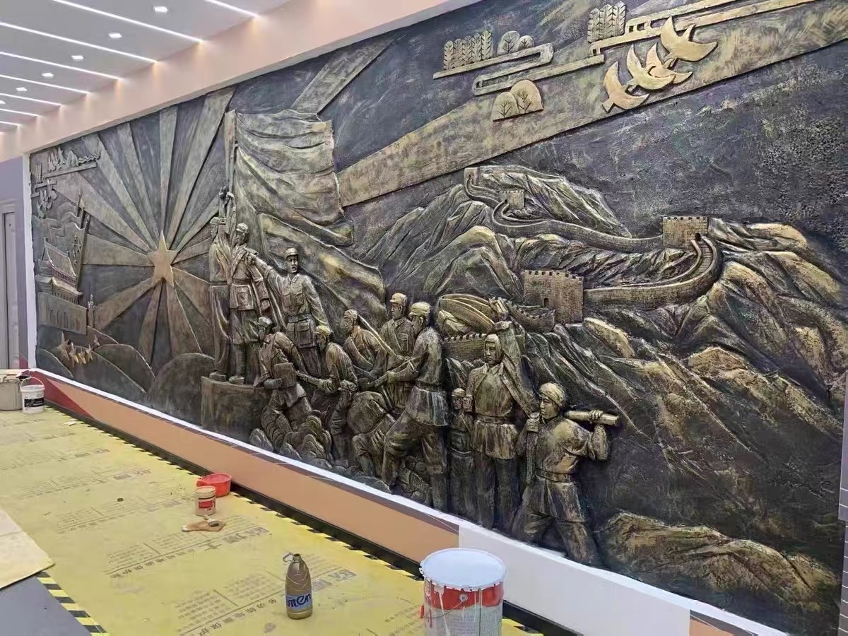 上海党建展厅浮雕设计公司_浮雕设计公司-站酷ZCOOL