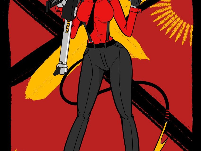 赛博异头cp_火华smile-站酷ZCOOL