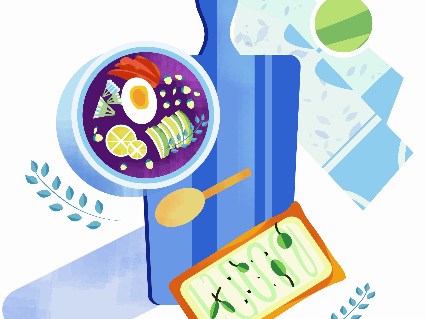 食物系列_M毛毛Vicky-站酷ZCOOL