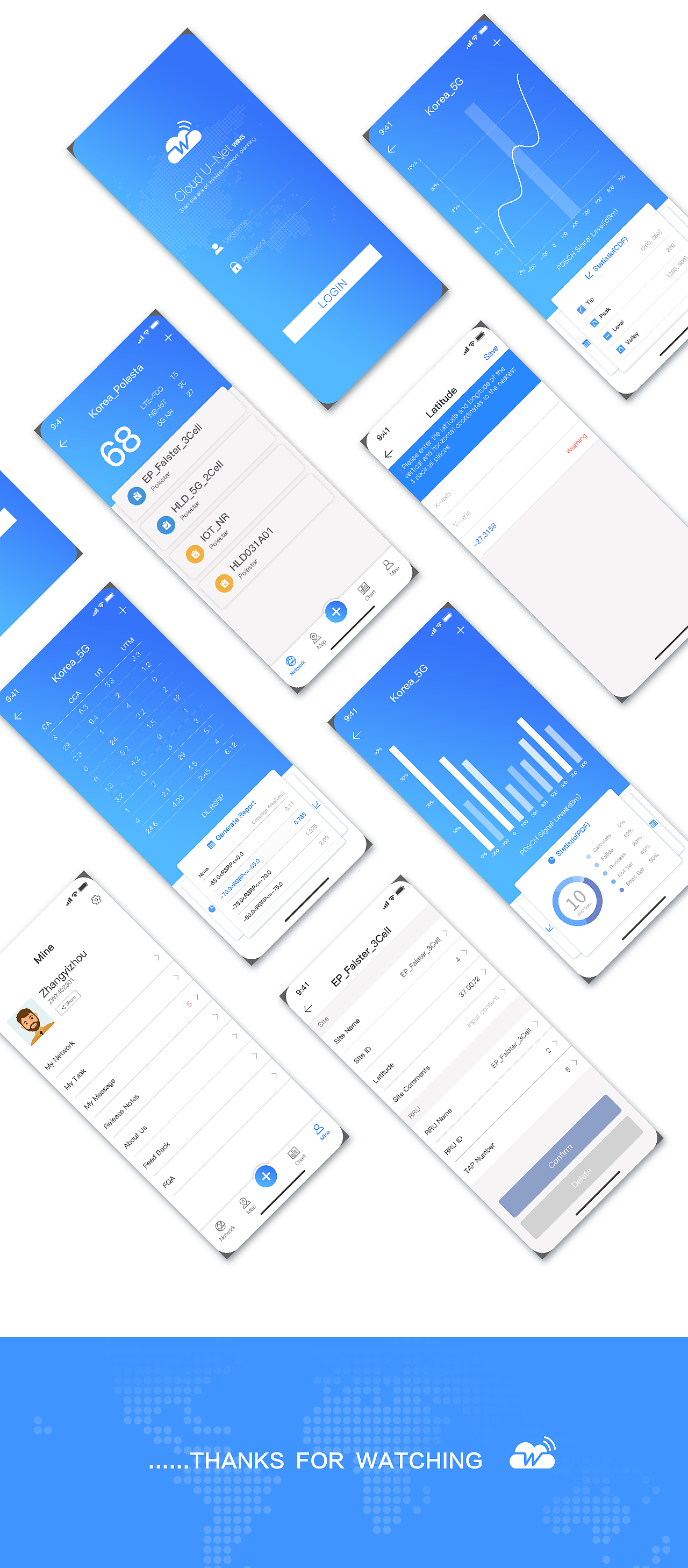WINS Cloud基站建设系统|UI|APP界面|想旅行的张小船_原创作品-站酷ZCOOL