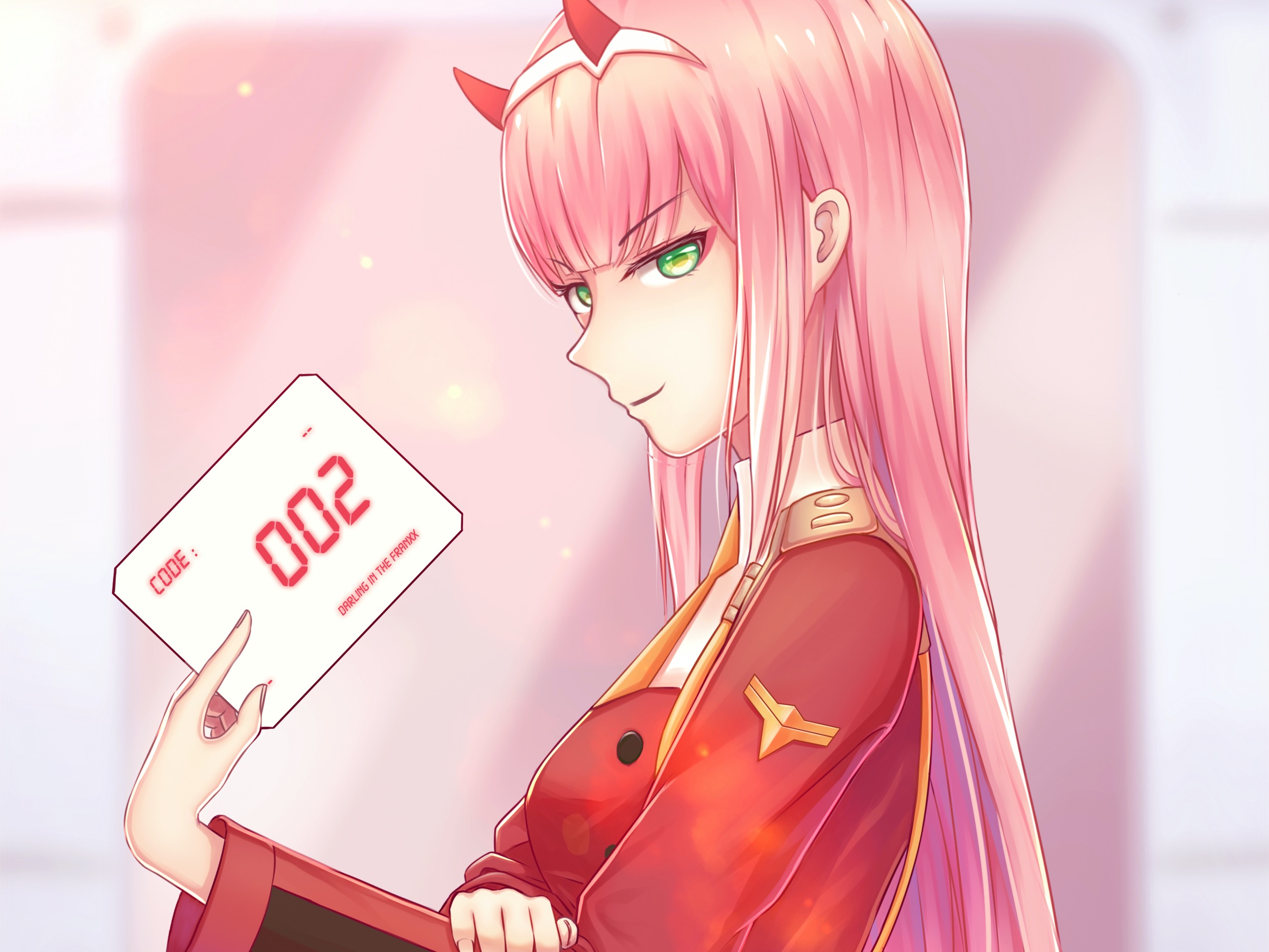 《DARLING in the FRANXX》002同人插画_纯棉内芯-站酷ZCOOL