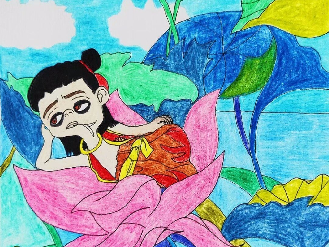 哪吒系列插画_插画师小修Jewel-站酷ZCOOL