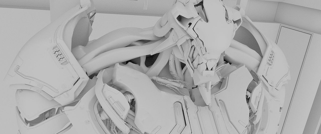 《EVA初号机》建模练习_Grinxiang-站酷ZCOOL