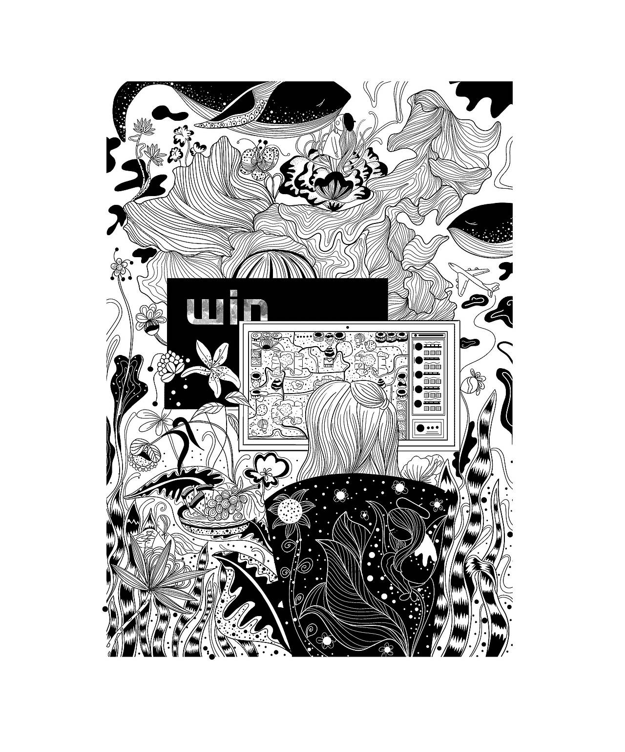 夏天|Illustration|Art illustration|鱼尾vivi_Original作品-站酷ZCOOL