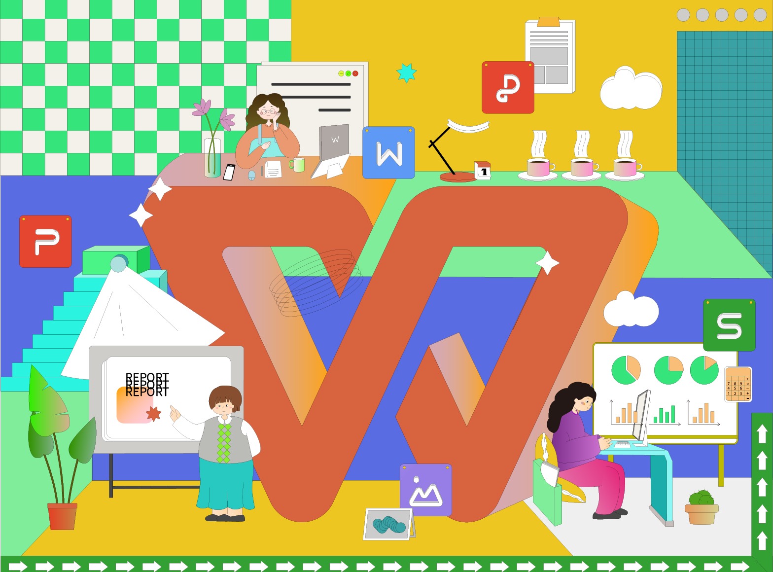 Office Lady_mmjiao-站酷ZCOOL