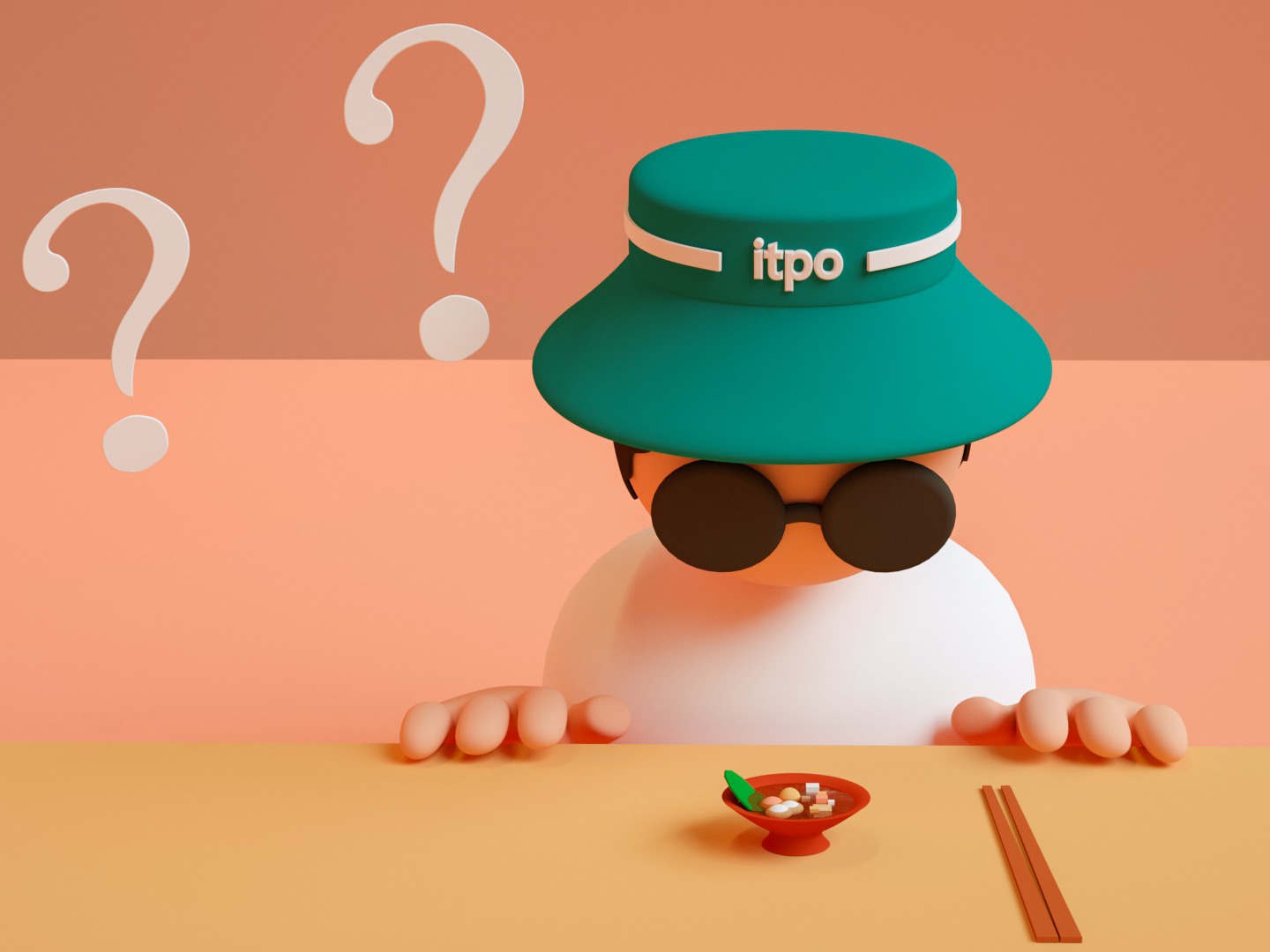 c4d场景建模/ip形象/插画场景_谢怜13事-站酷ZCOOL