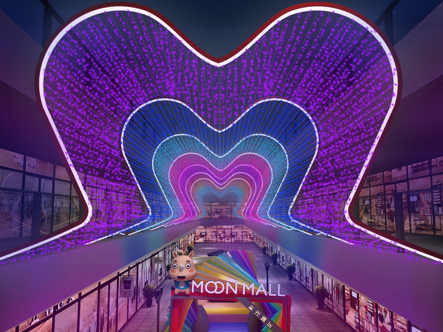 MOON MALL 犀哈来袭_Y一Kevin-站酷ZCOOL