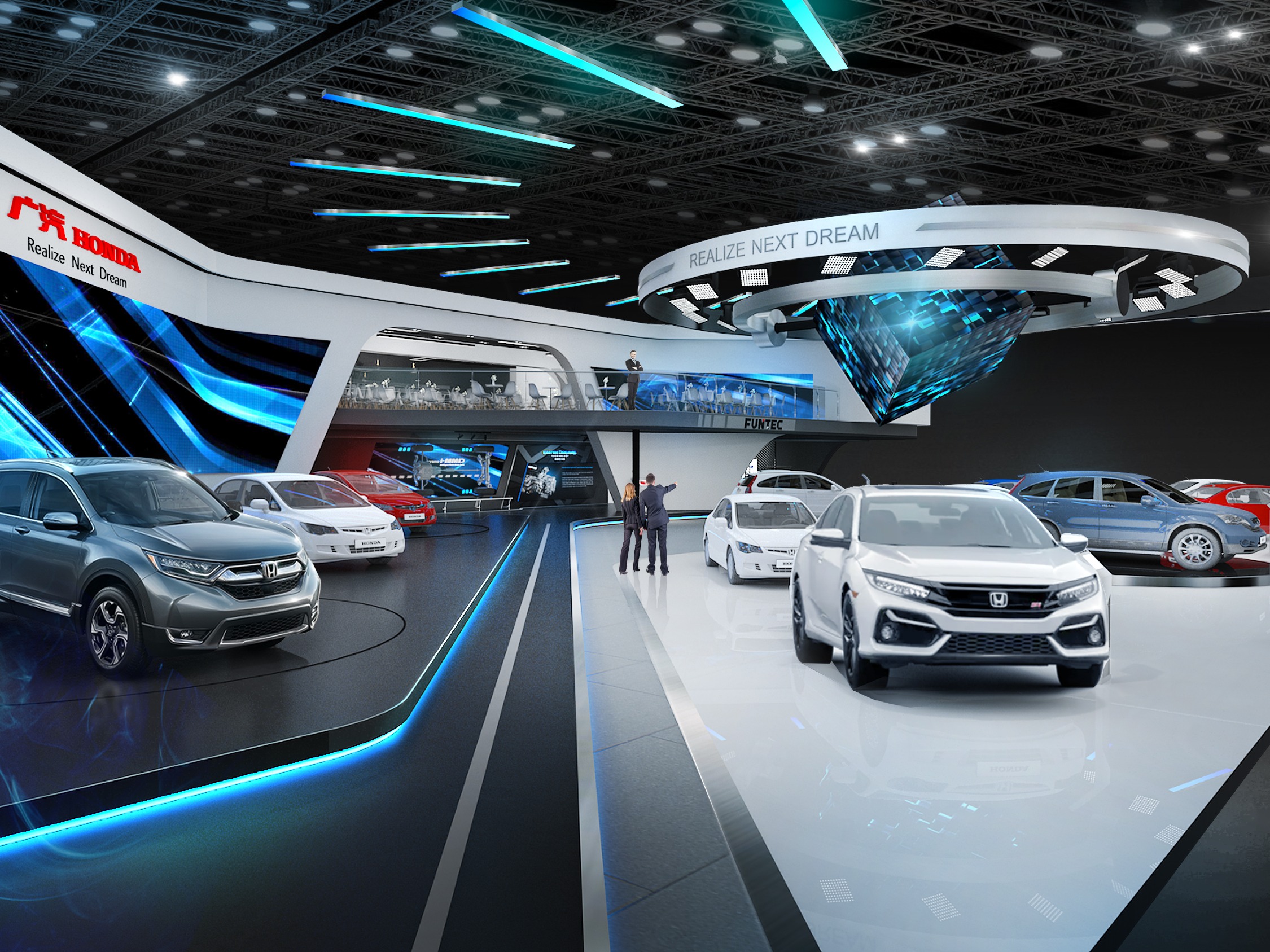 2019 HONDA AUTO SHOW_Black_Rain-站酷ZCOOL