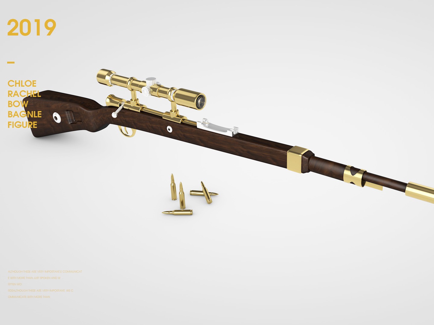 毛瑟98K狙击步枪_乙方设计师-站酷ZCOOL