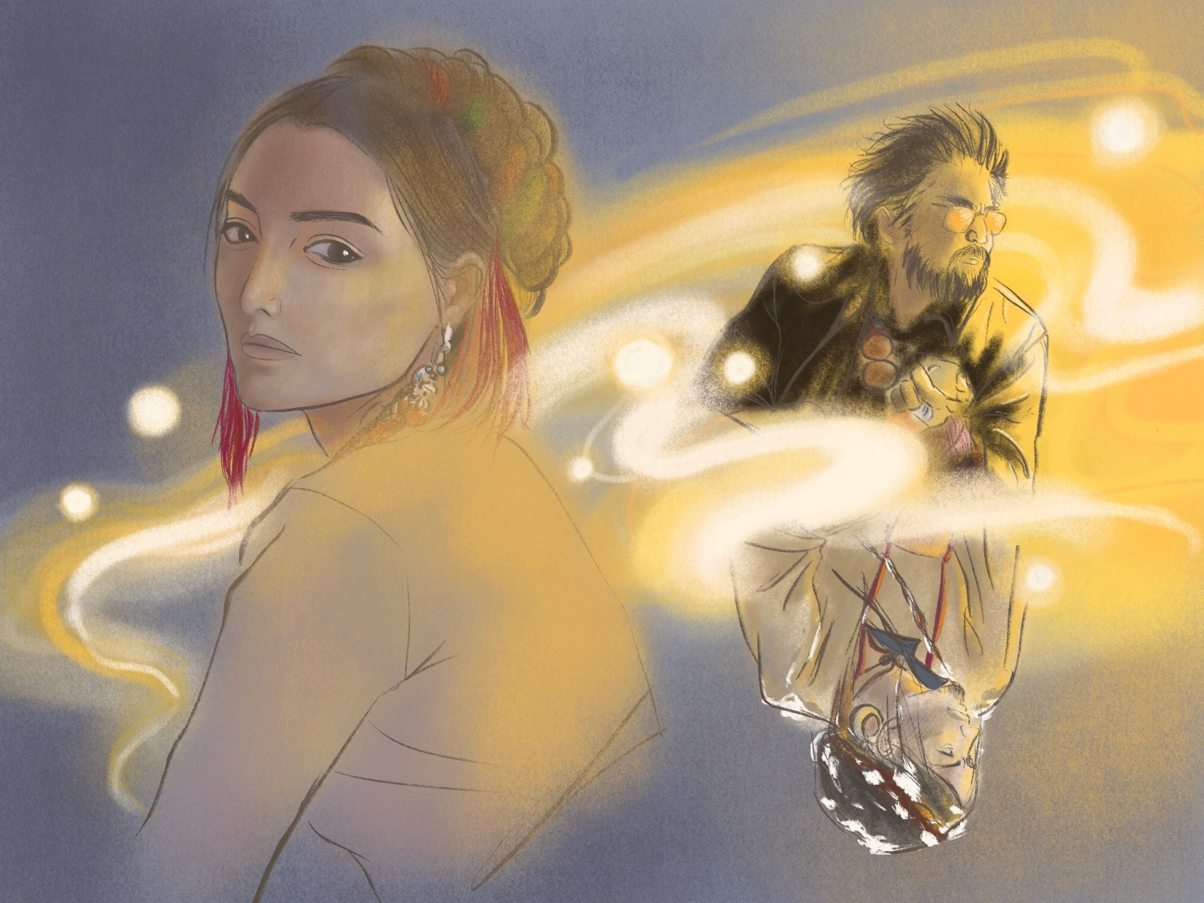 撞死了一只羊_JANNY夜光脑子-站酷ZCOOL