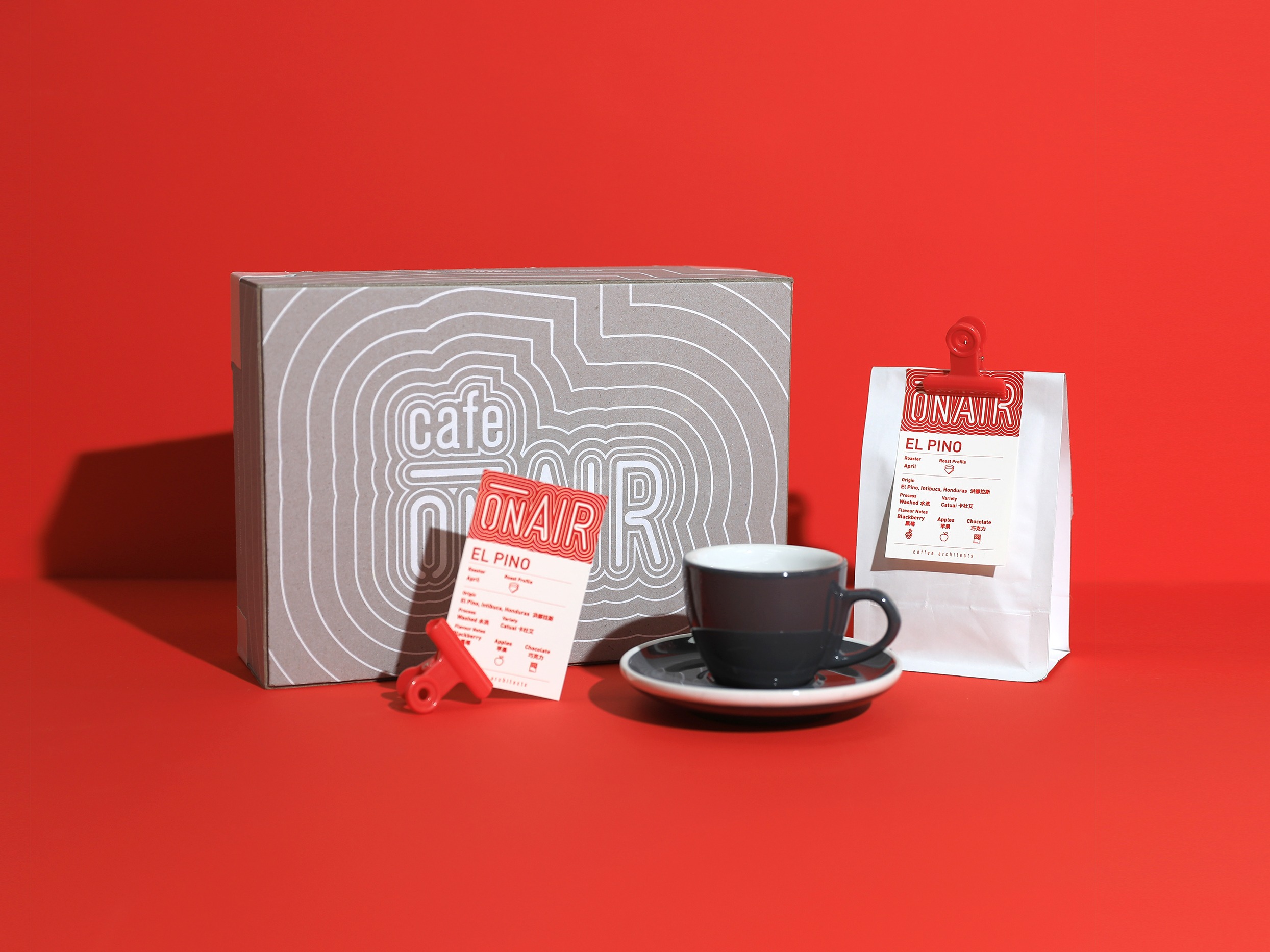 Cafeonair Happy New Year Gift Box 包装设计_lowkeydesign-站酷ZCOOL