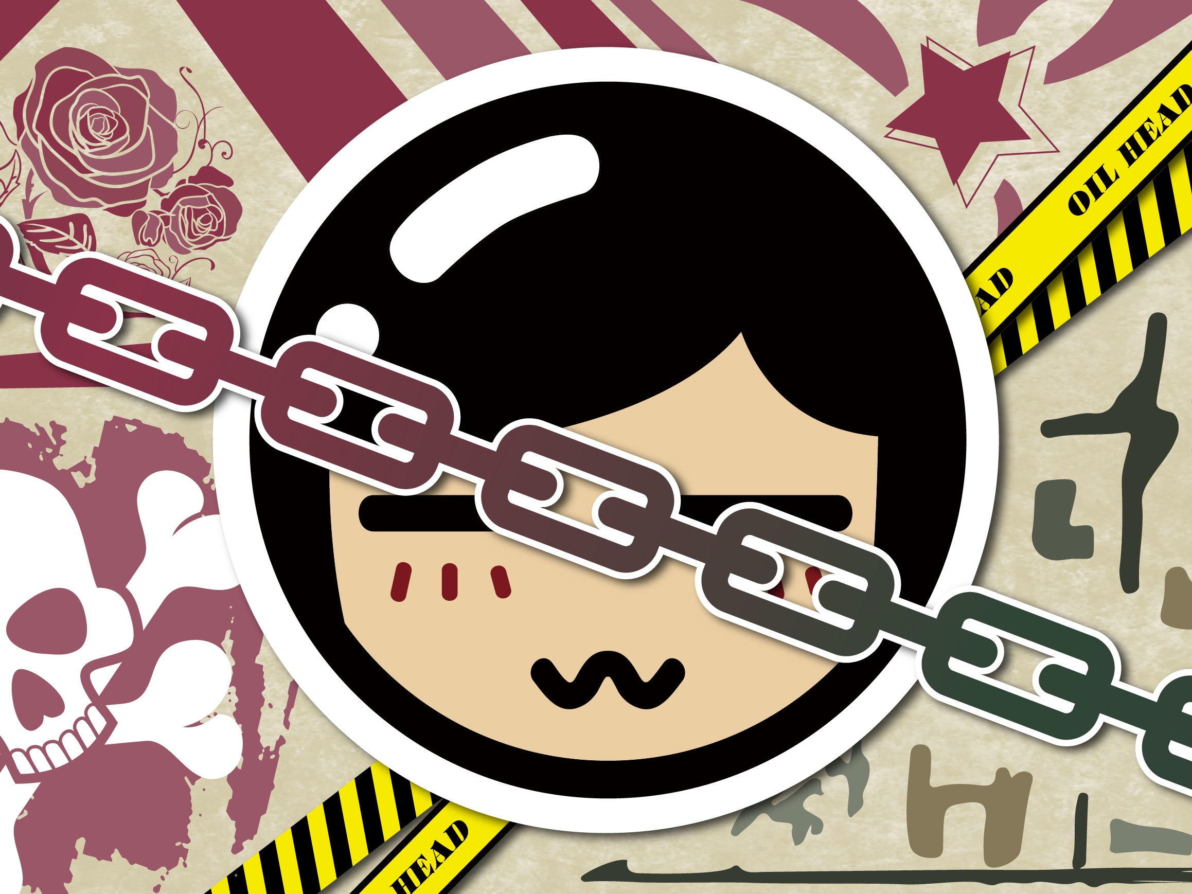 OIL HEAD丨 油油人类，前来报道！_Pain丿keke丶-站酷ZCOOL