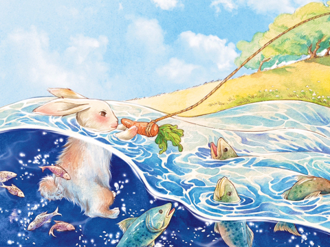 绘本《逃家小兔》_红糖HT-站酷ZCOOL