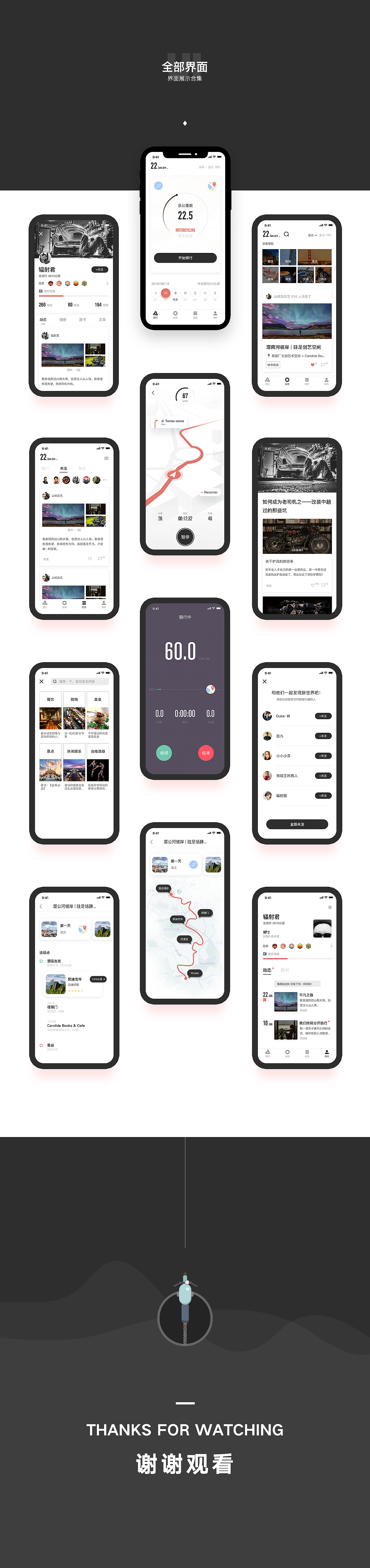MOLV——一款专注于摩旅指南的APP_YiZhiiiiii-站酷ZCOOL