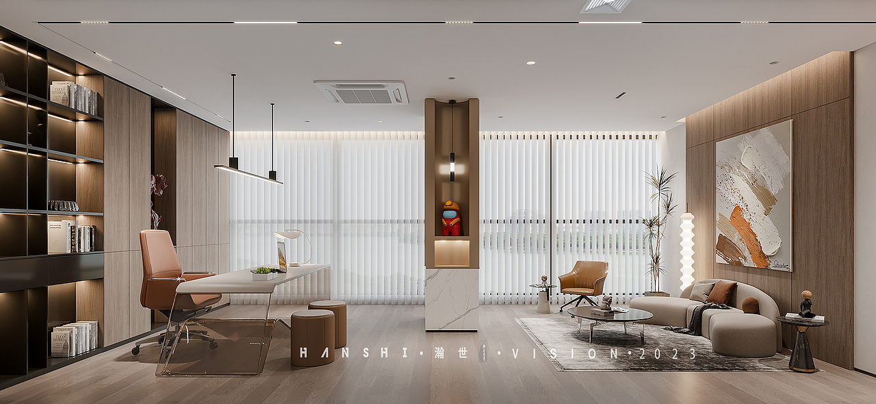 办公空间一瀚世表现_瀚世表现Tyc-站酷ZCOOL