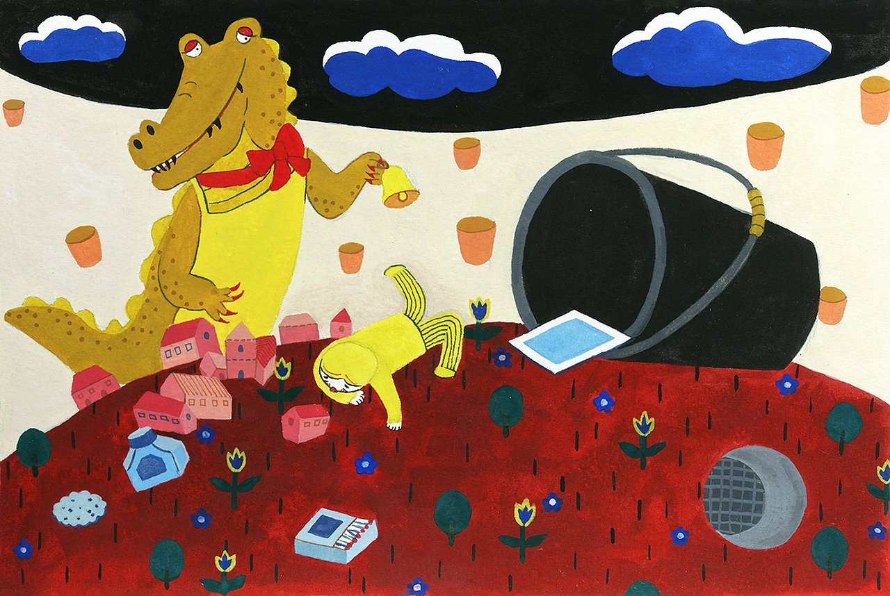 Dalin & Xiaolin_插画师小洁Alicia-站酷ZCOOL