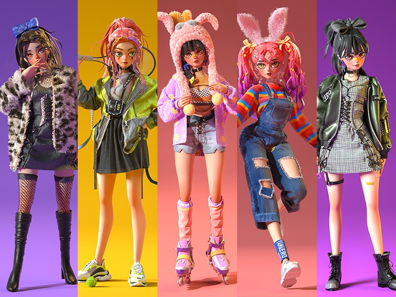 yuli的时装秀_亚麻zero-站酷ZCOOL