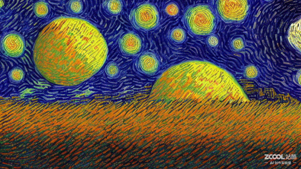 #AI创作实验室#宇宙中的静止星球_蝼蚁亦有哀伤-站酷ZCOOL