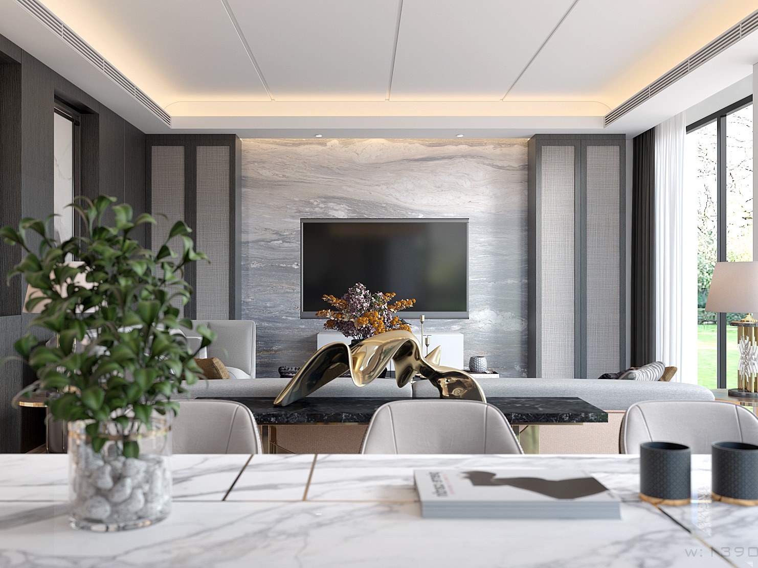 写实效果图，轻奢_yujie_78-站酷ZCOOL