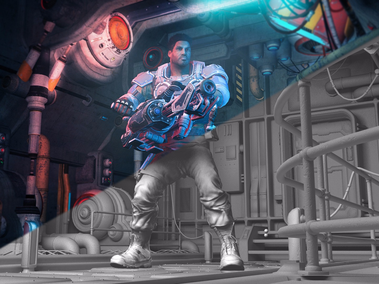 结合C4D自制素材+PS后期合成_魔杰作MJ-站酷ZCOOL