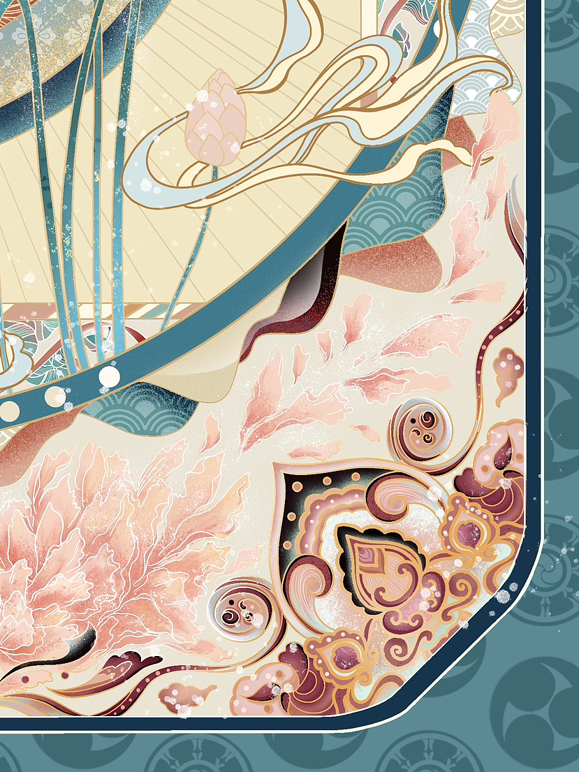 新国风插画｜夏至乐章_九境工作室-站酷ZCOOL