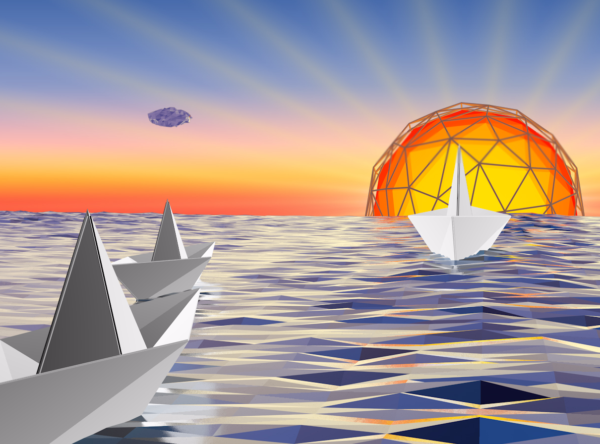 low poly_Mike_mao-站酷ZCOOL