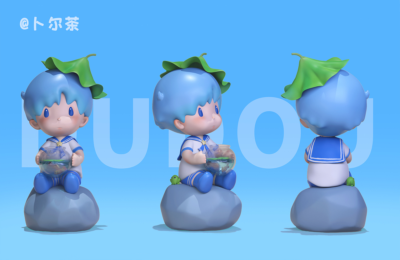 潮玩原创ip—DUDOU_困白儿-站酷ZCOOL