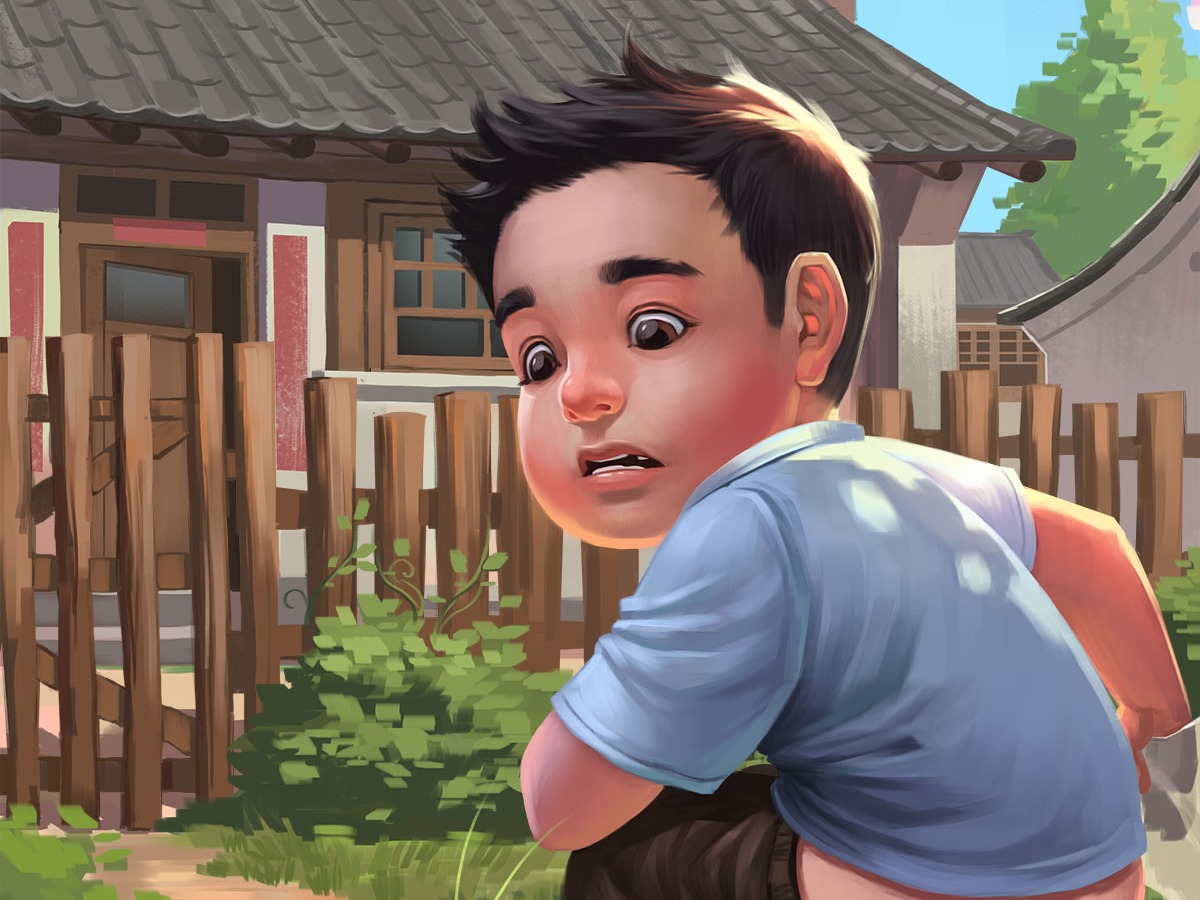 童年回忆，田园系列7_CZH-时光机-站酷ZCOOL