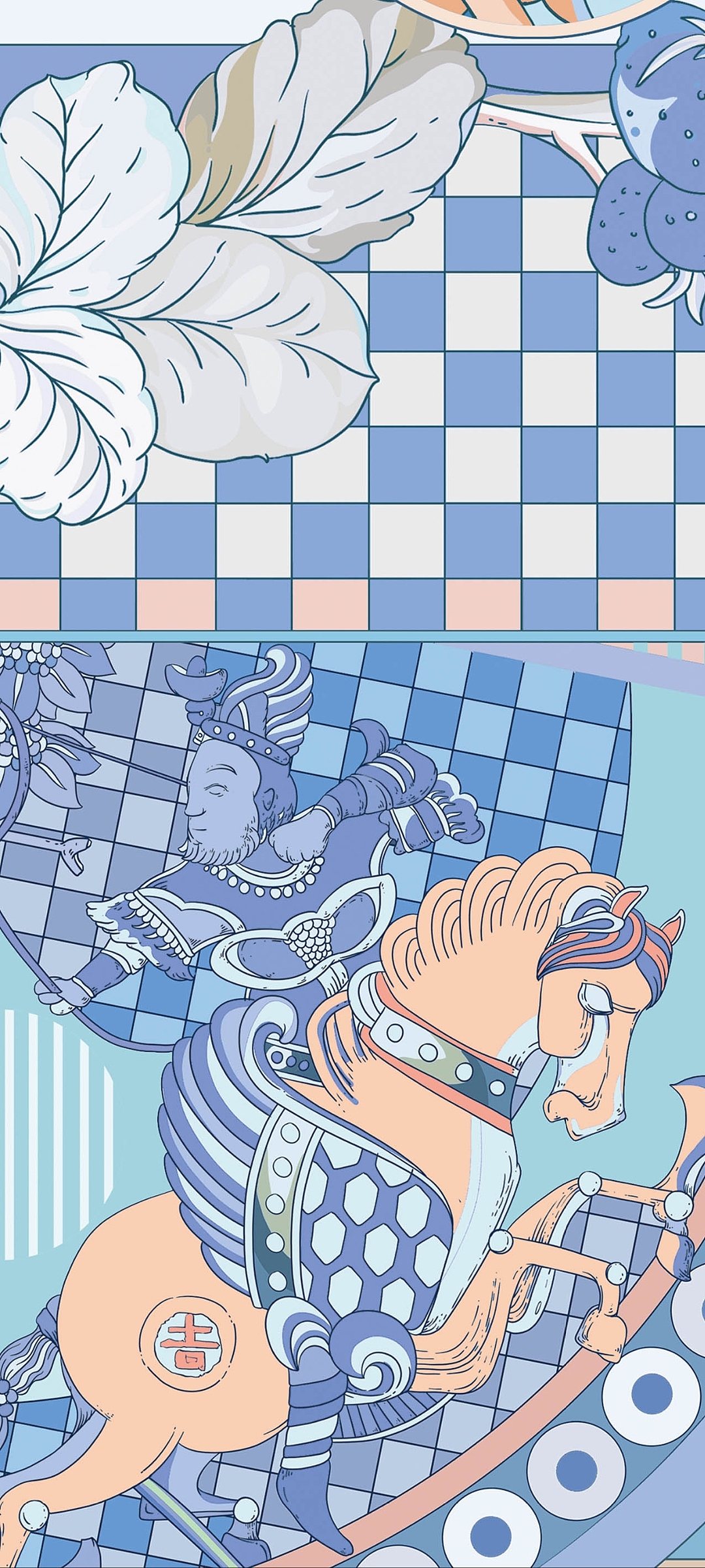 《唐·潮美东方》蓝色调_ZBC_BETTER-站酷ZCOOL