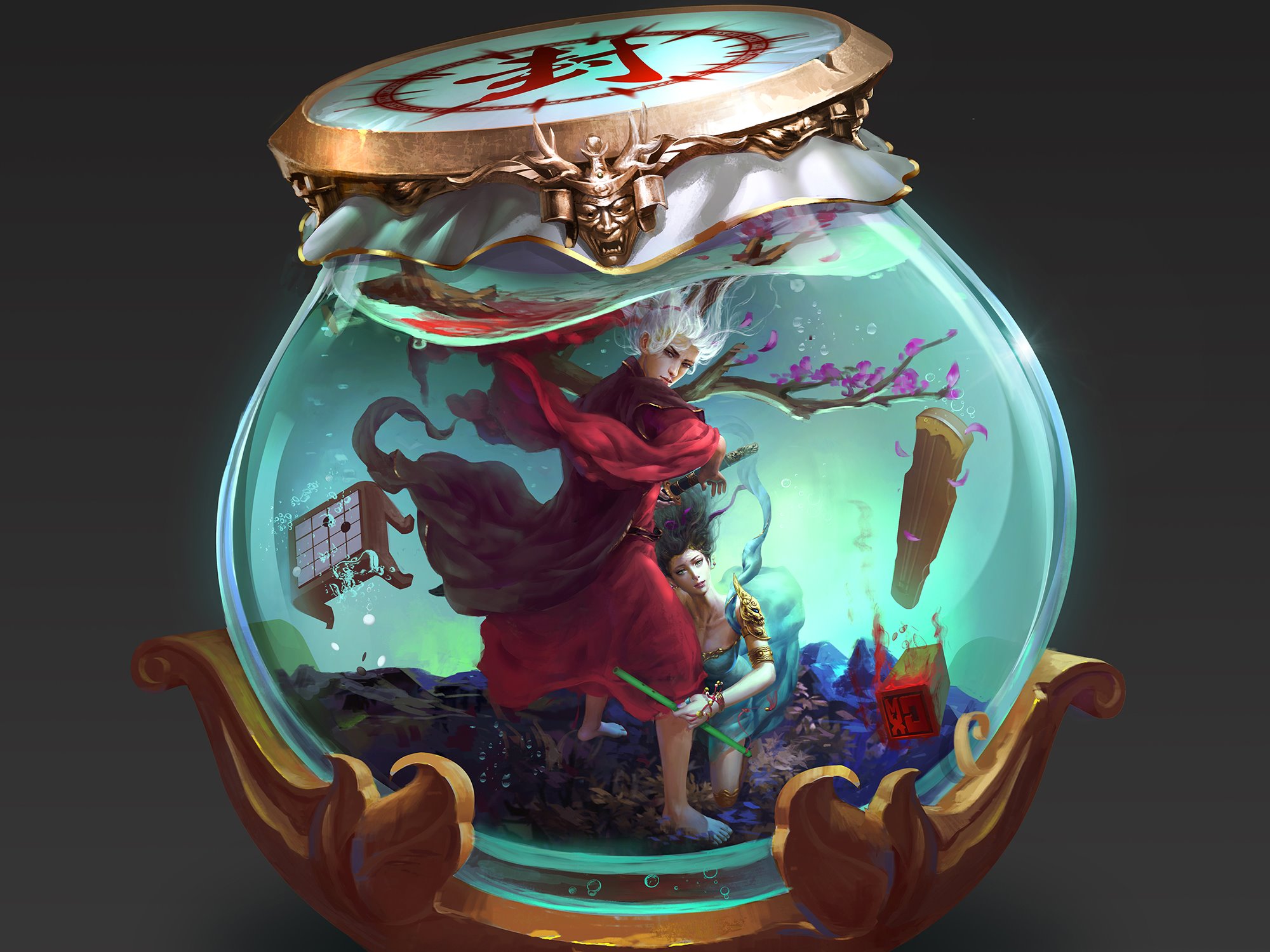 玻璃罐子_星盟cmx-站酷ZCOOL