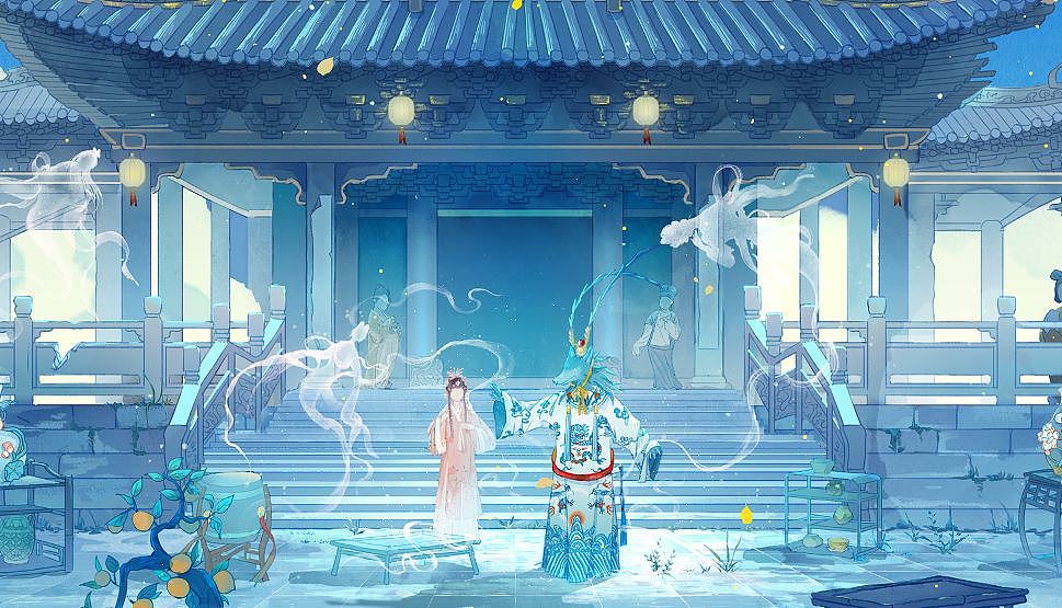 《美女与野兽》东方版_观火OL-站酷ZCOOL