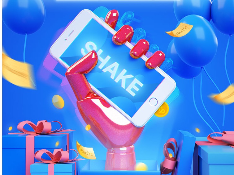 shake and win_elieenchow-站酷ZCOOL