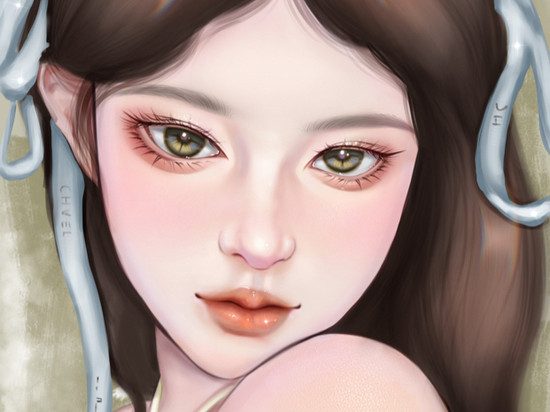 手绘头像|procreate🎨_依依快画画-站酷ZCOOL