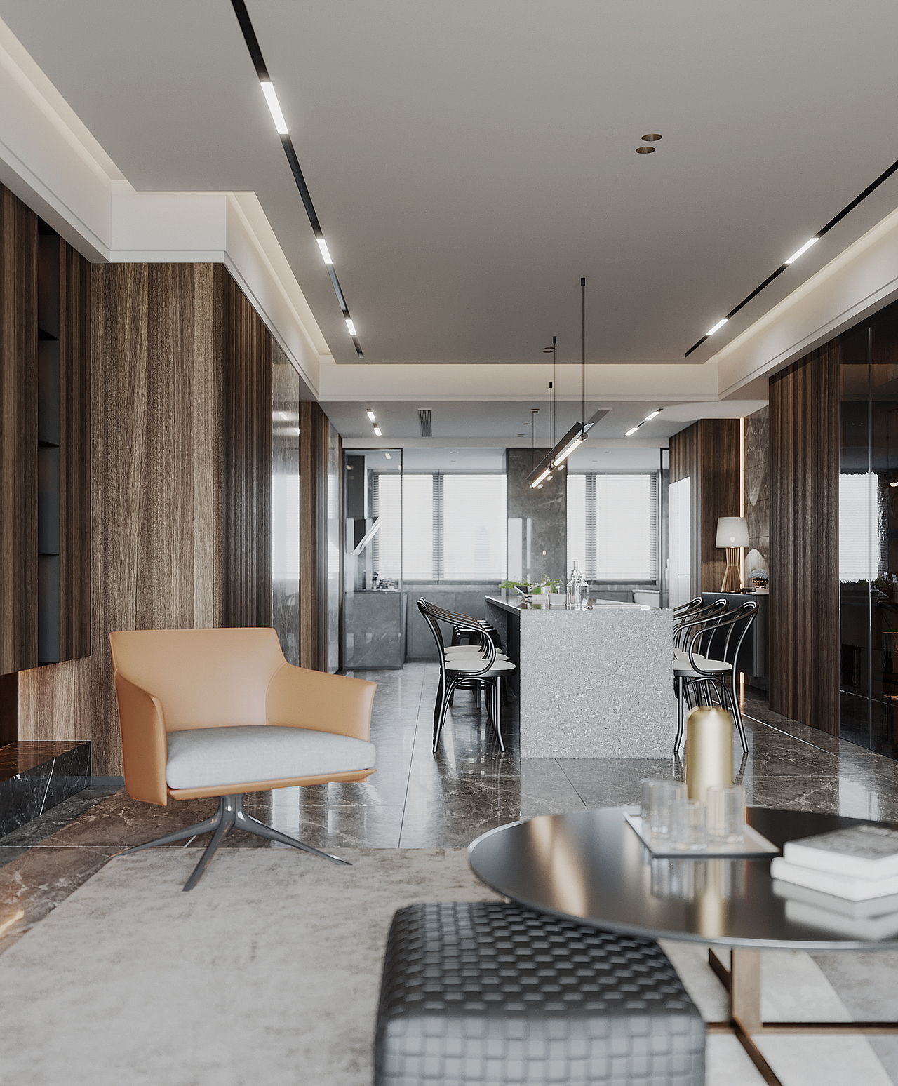 木纹与石材_丽影效果图-站酷ZCOOL