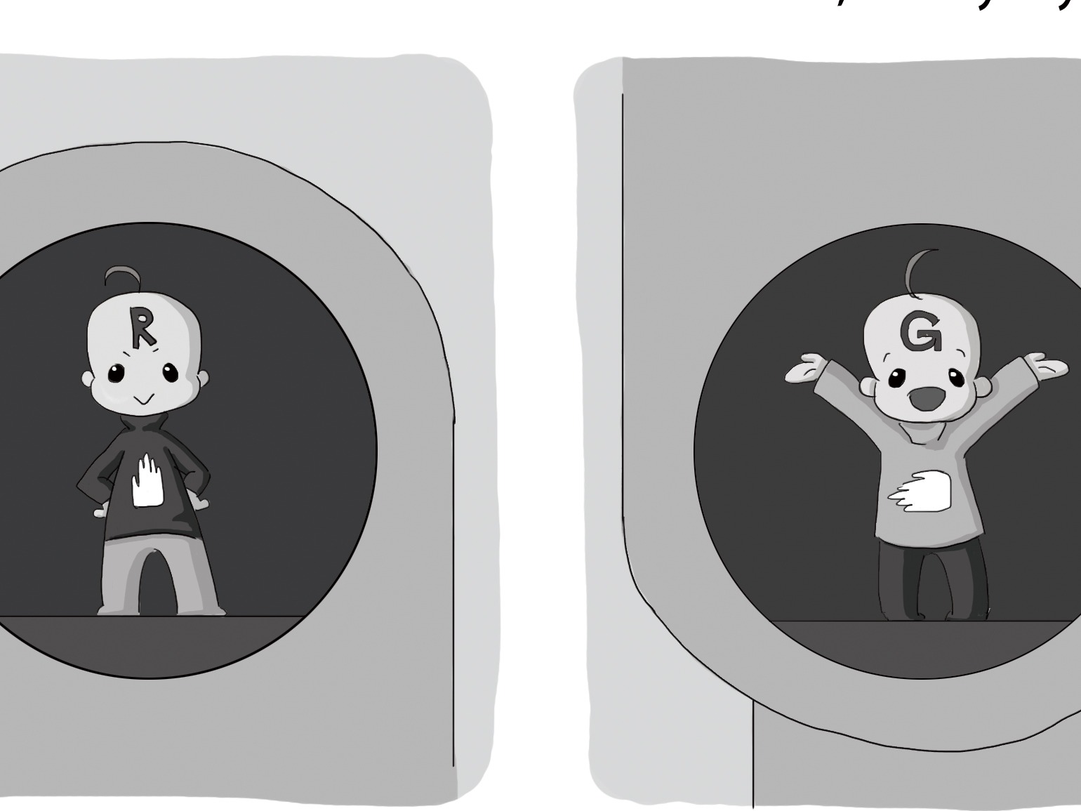 The Red Man and the Green Man_glorian28-站酷ZCOOL