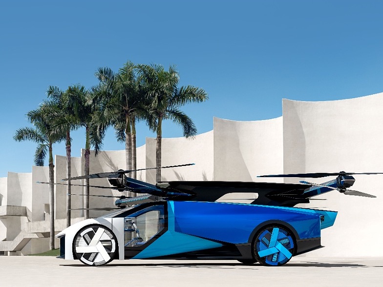 小鹏-陆空一体式飞行汽车_Carson_小立-站酷ZCOOL