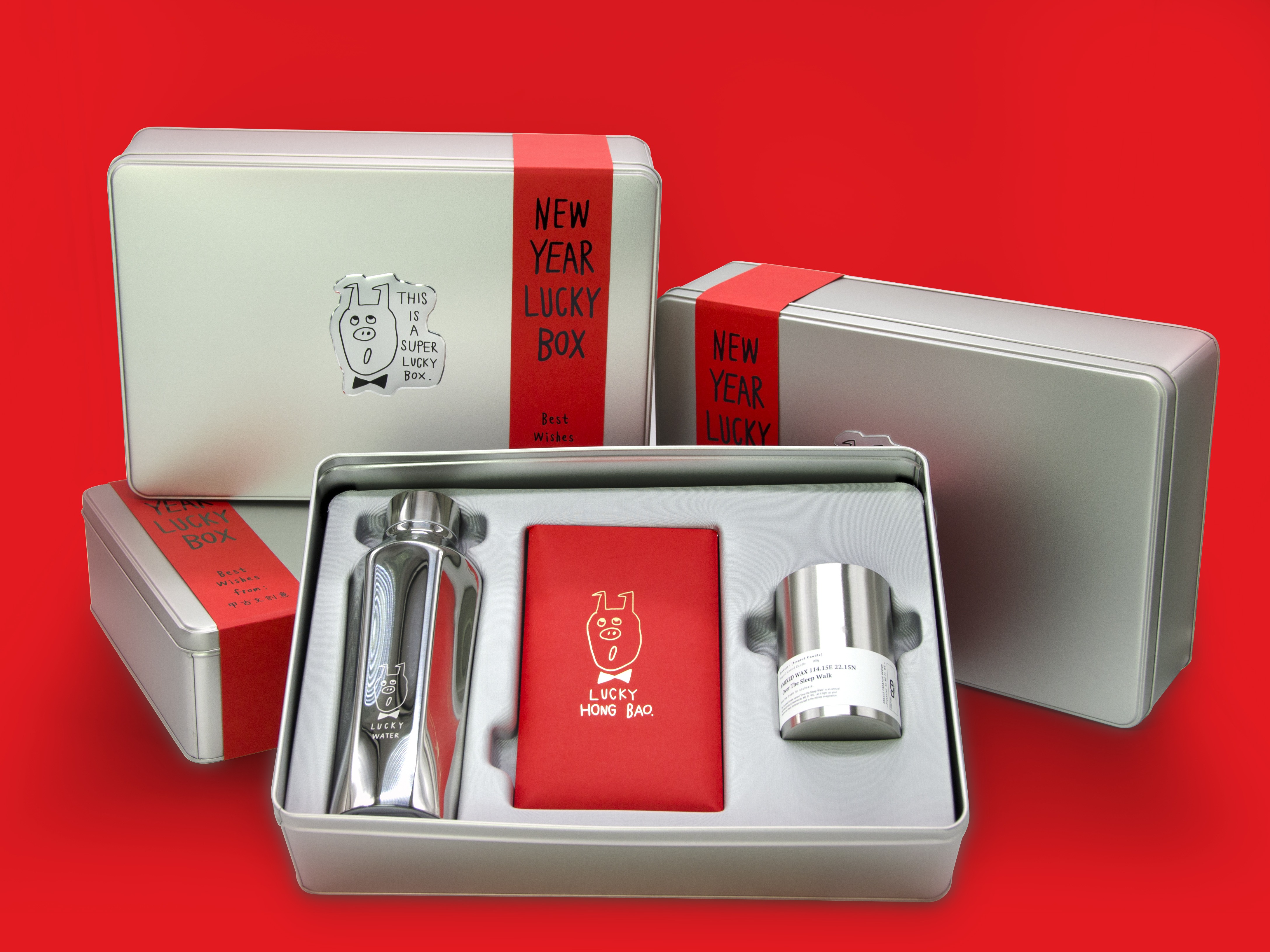 2019新年限量礼盒 THE LUCKY BOX _甲古文設計-站酷ZCOOL