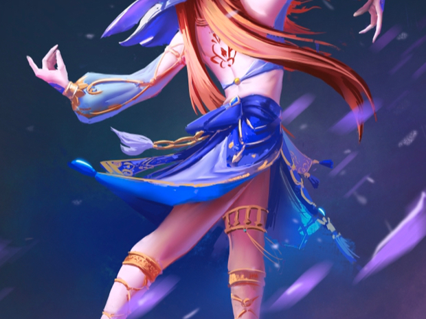 0913-459，妮露同人_梦黄粱TA-站酷ZCOOL