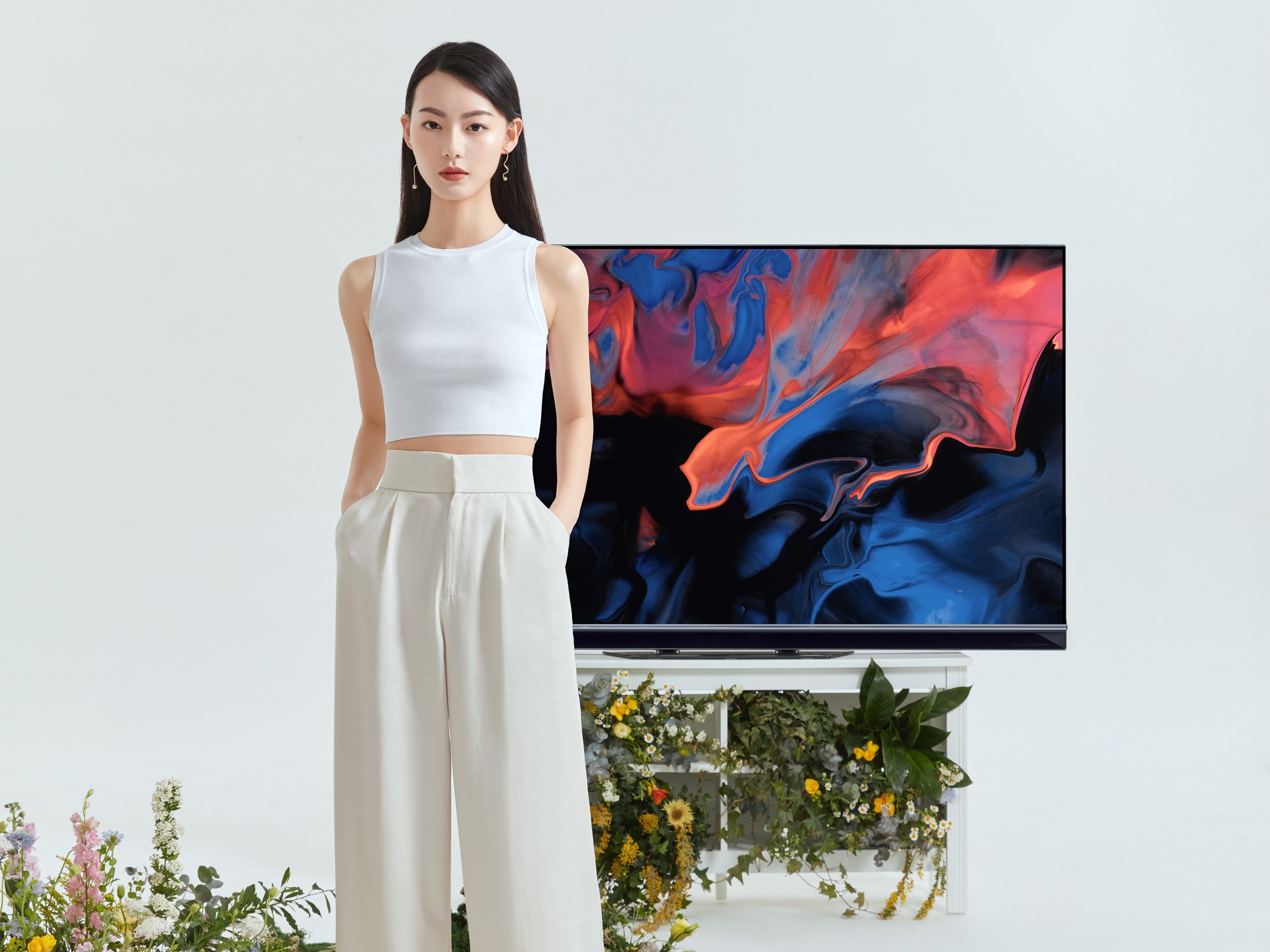 海信电视U7G-Pro模特图_就是上传个图片-站酷ZCOOL