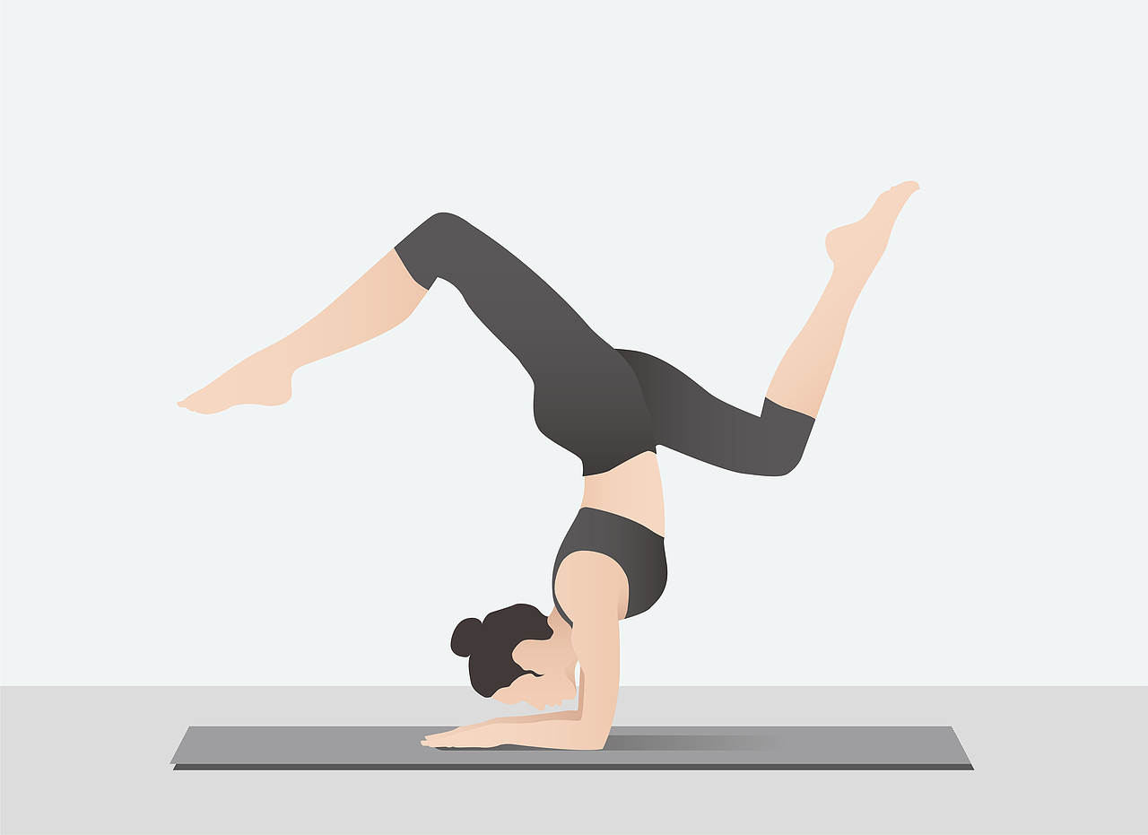 瑜伽姿势矢量插画-合集_NERO郭长庚-站酷ZCOOL