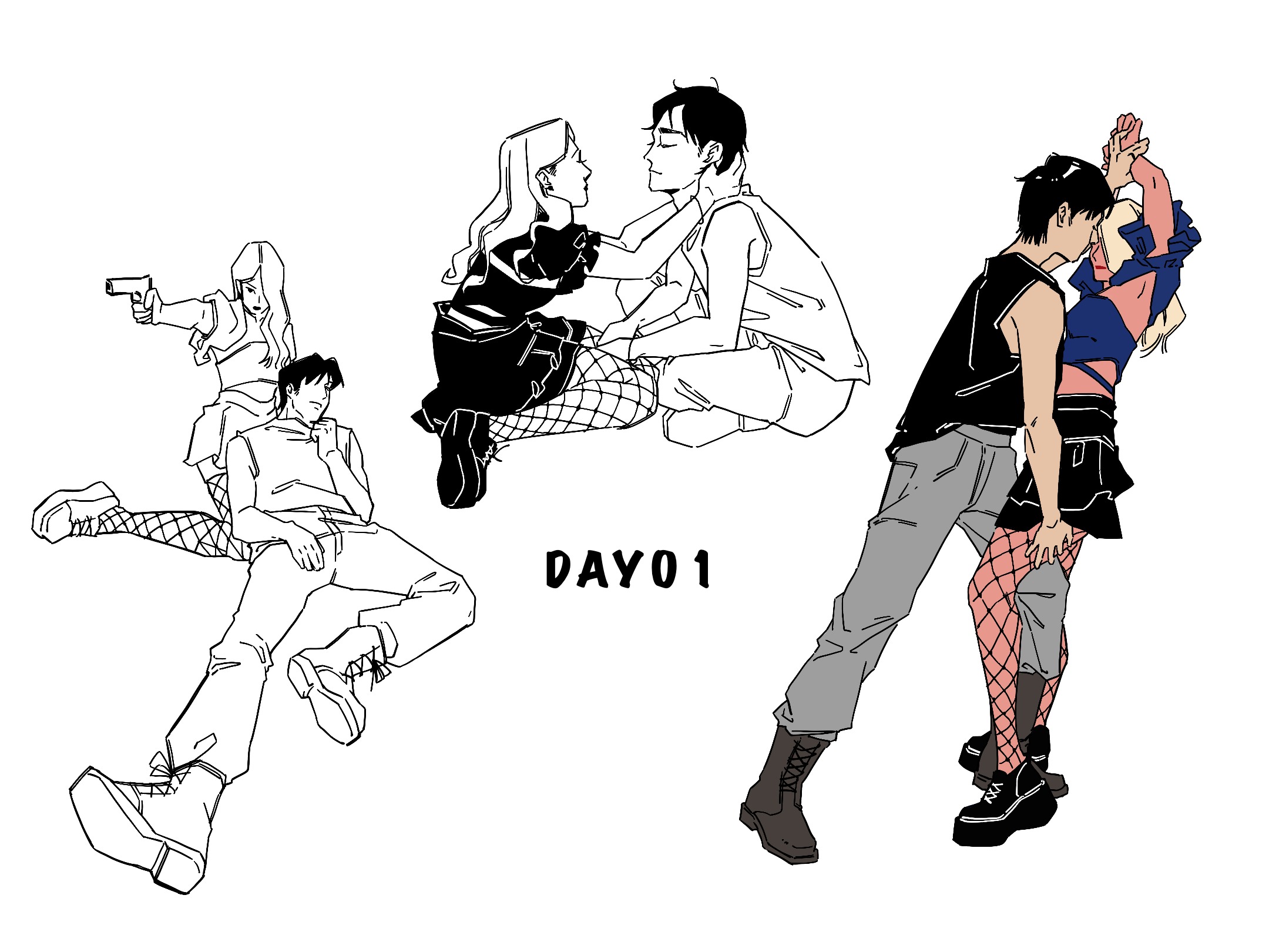 #速写60天挑战赛# day01 _洵肆Xunsi-站酷ZCOOL