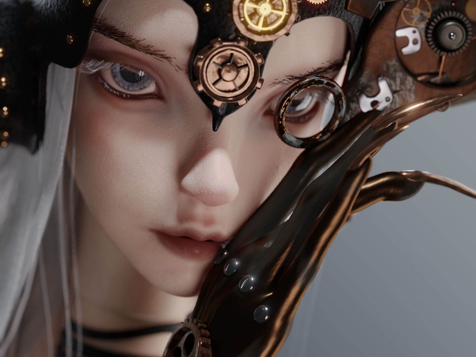 [Gladys]角色制作_Zimon3D-站酷ZCOOL