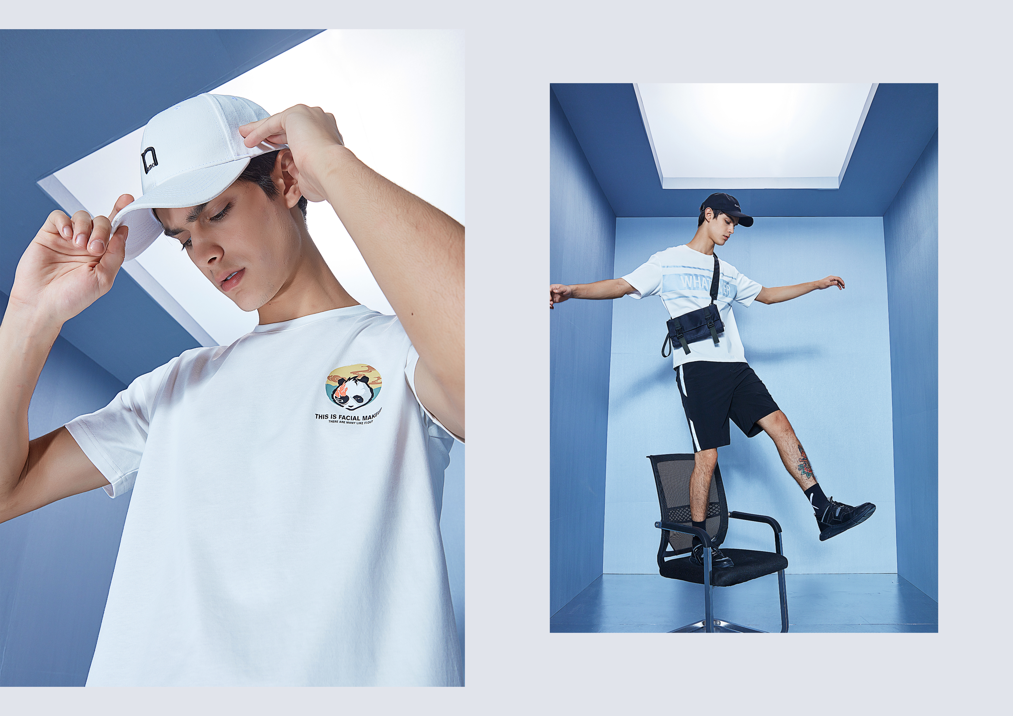 SANFU / BOYS / 2020 s3 lookbook_黄艹艹-站酷ZCOOL